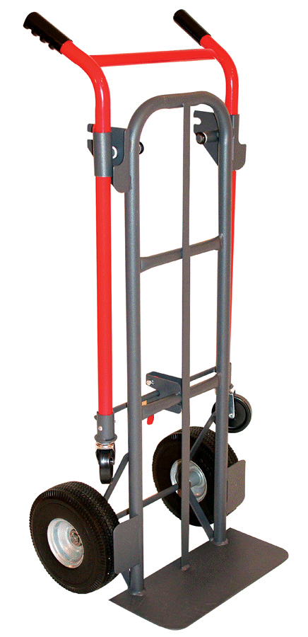 Hand Trucks R Us - Milwaukee Steel Convertible Hand Truck Dual Hanlde ...